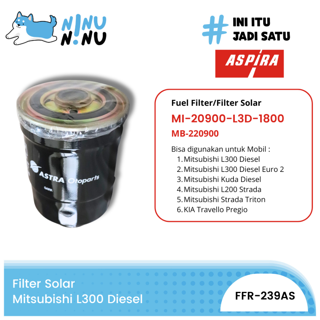 Jual Fuel Filter Mitsubishi L300 Aspira | Shopee Indonesia