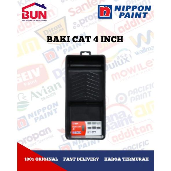 Jual Baki Cat Nippon Paint 4 inch untuk roll kapal / bak cat kecil ...