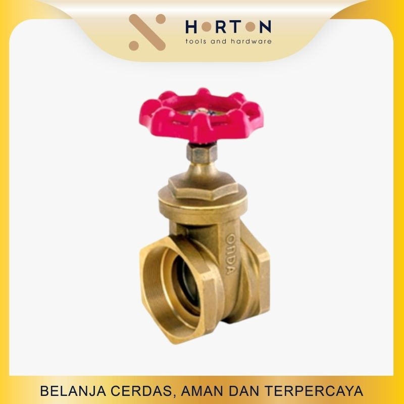 Jual ONDA Gate Valve Putar Kuningan1/2" 3/4" / Ball Valve Stop Kran Putar Kuningan Onda 1/2 Inch ...