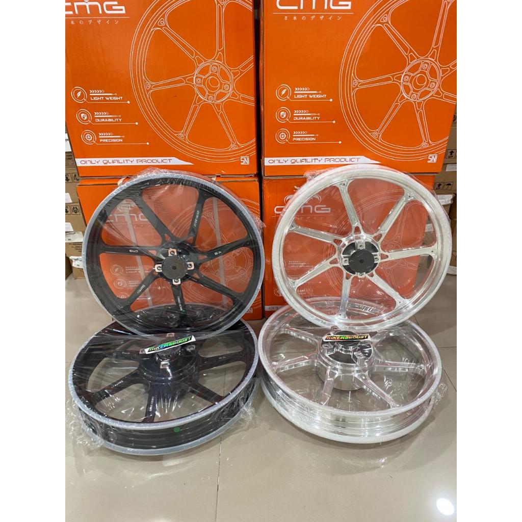 Jual VELG RACING CMG MG7 CNC RING 17 X 185 250 PALANG 7 UNTUK KAWASAKI NINJA R Ninja SS Original ...