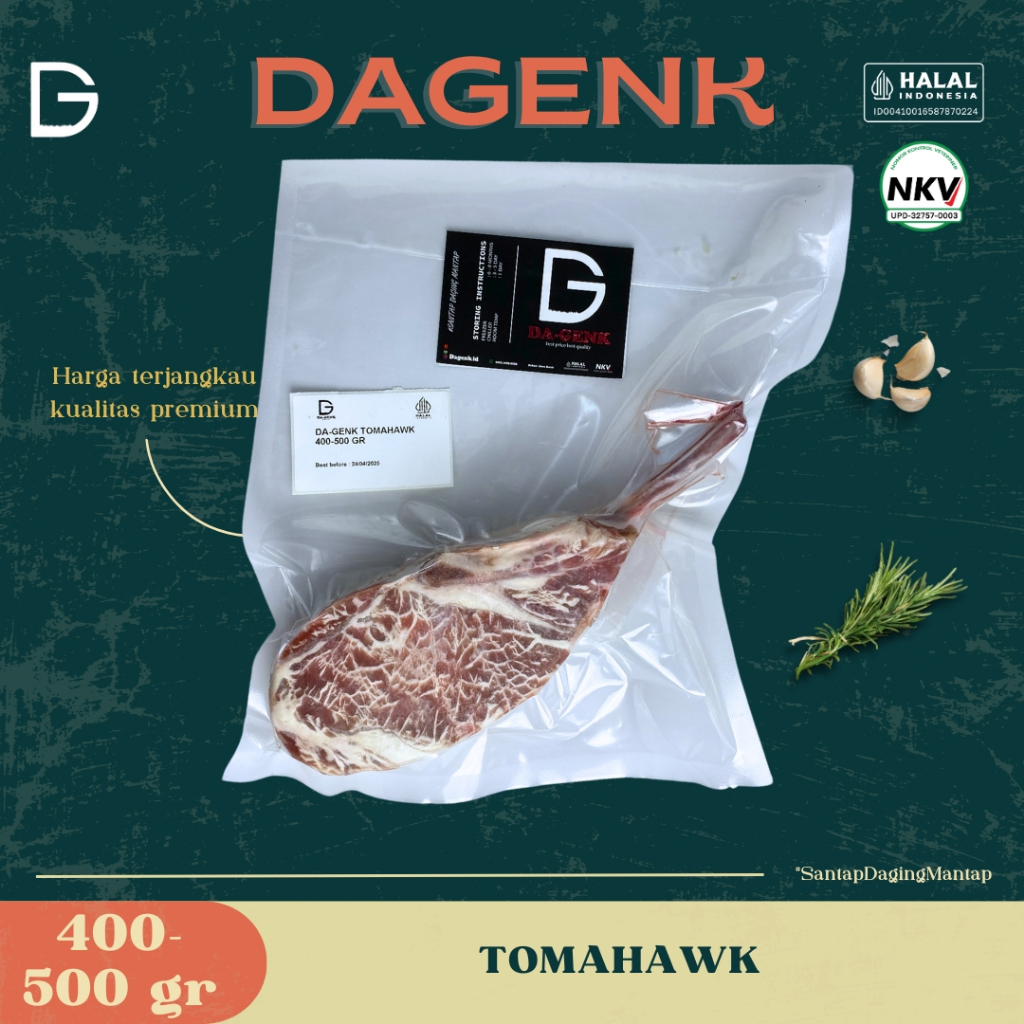 Jual Tomahawk Premium 500gr | Shopee Indonesia