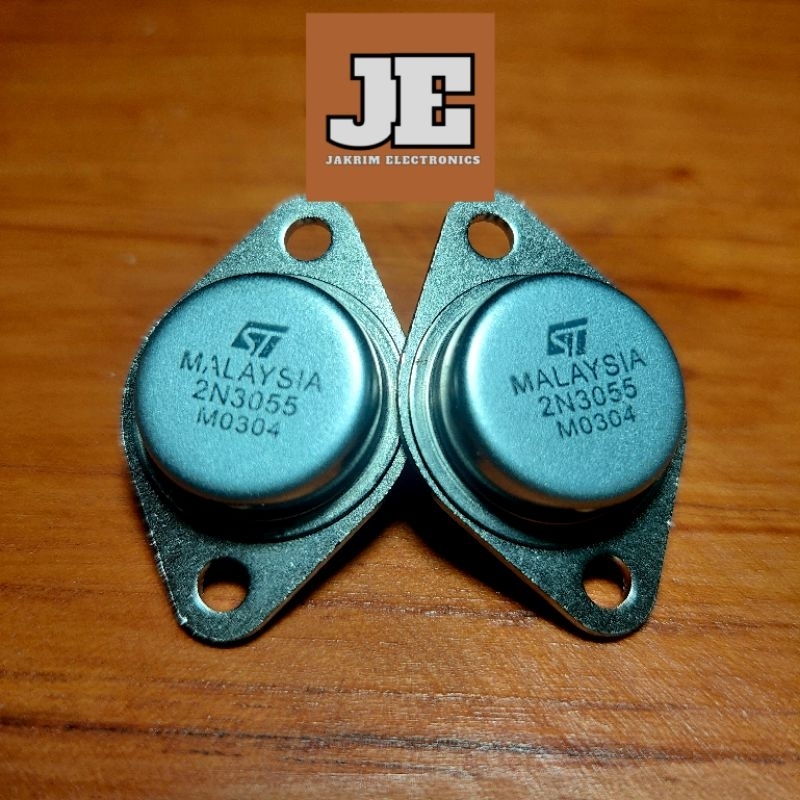 Jual Transistor jengkol MJ 3055 original ST 100v npn 15a | Shopee Indonesia