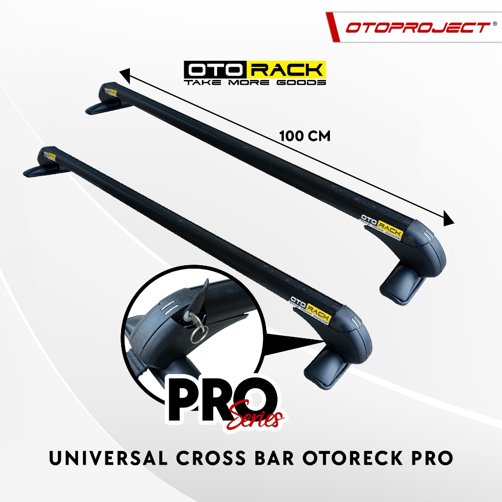 Jual Cross bar Otorack Pro Series (Model Jepit Body) Untuk Mobil Tanpa ...