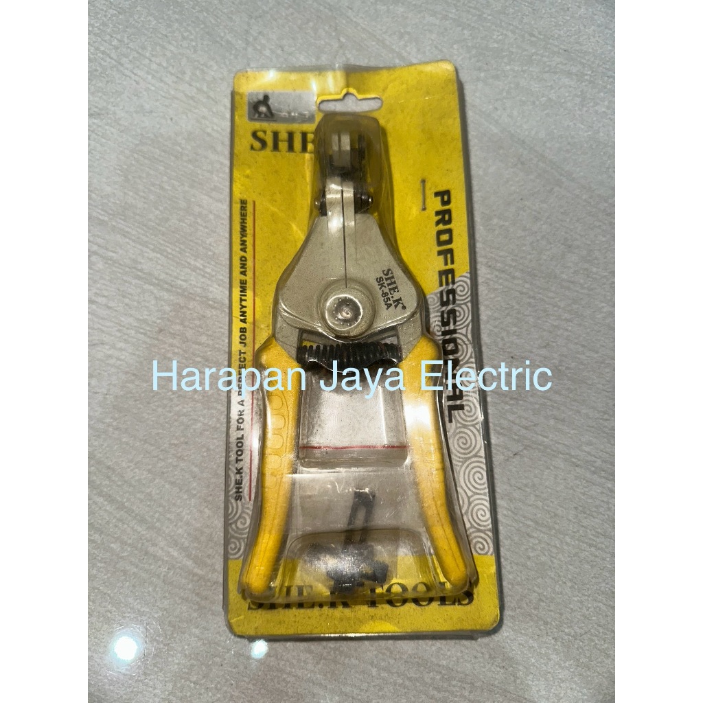 Jual Tang Kupas Kabel Otomatis Automatic Wire Stripper SK85A | Shopee ...