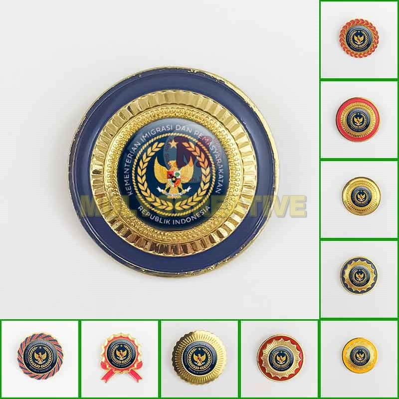 Jual Pin Kemenimipas Pin Bros Kementerian Imigrasi dan Pemasyarakatan ...