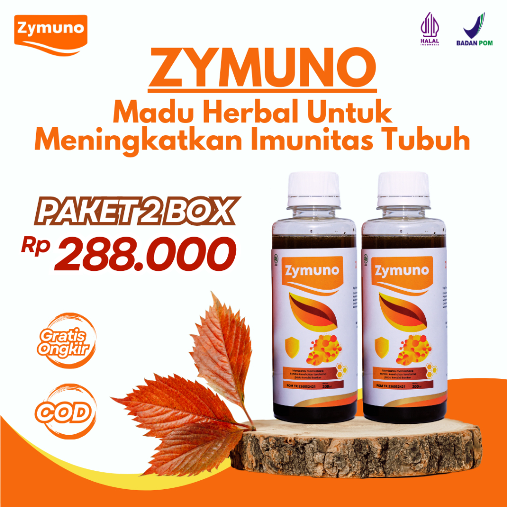 Jual Paket Hemat 2 Box Madu Zymuno Tradisional, Atasi Benjolan ...