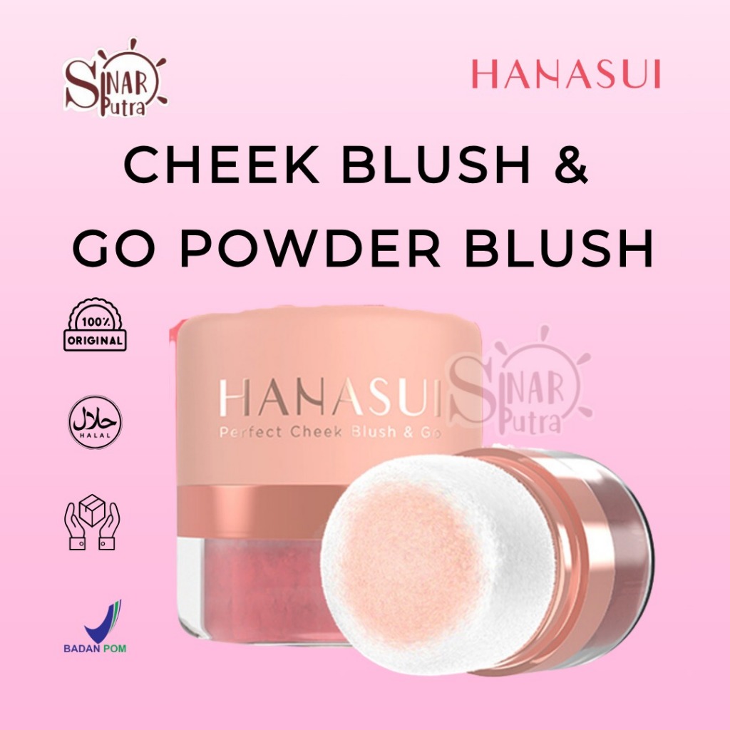 Jual Hanasui Perfect Cheek Blush & Go Powder Blush 2.5 gr | Shopee ...