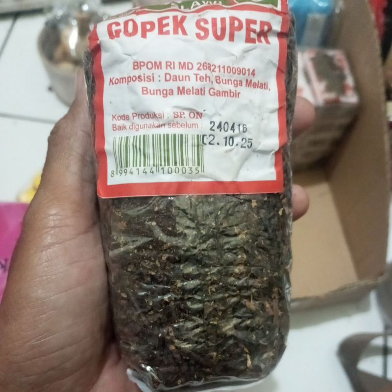 Jual Teh Gopek Super Kaca 90 Gram | Shopee Indonesia