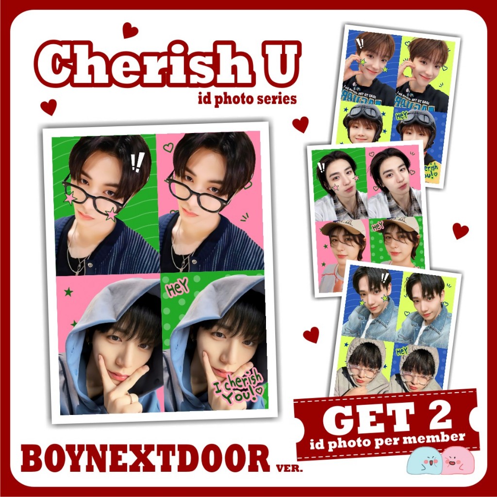 Jual BOYNEXTDOOR ID PHOTO : CHERISH U BY MOCHICOYO | Shopee Indonesia