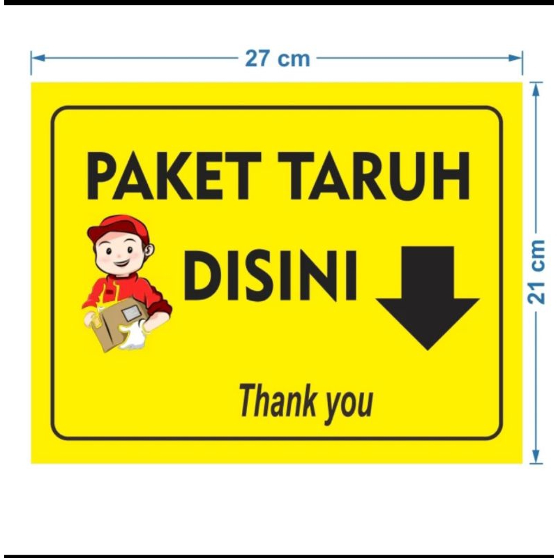 Jual Sticker Rambu Rambu taro paket disini | Shopee Indonesia