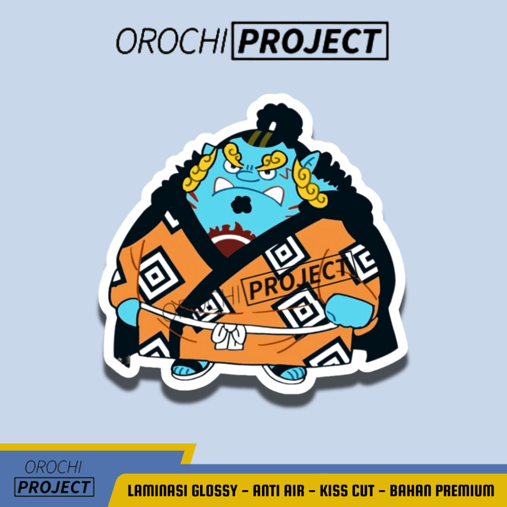 Jual Sticker Stiker Anime Jinbei Shichibukai ONE PIECE CHIBI SERIES ...