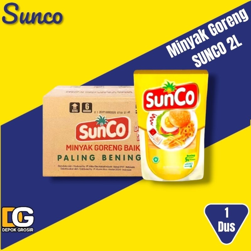 Jual Sunco 2 Liter 1 Dus isi 6 Pouch | Shopee Indonesia