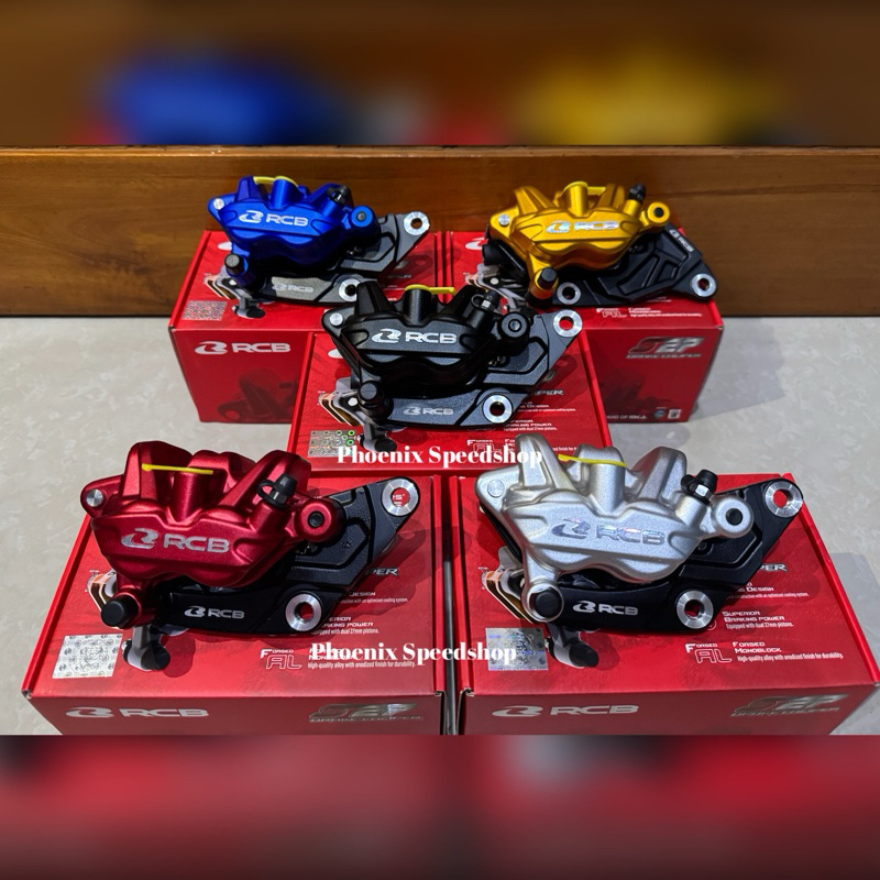 Jual Kaliper RCB S27 Series 2Piston Mio Smile Mio Soul Jupiter MX Nmax New Aerox Vixion Mxking ...