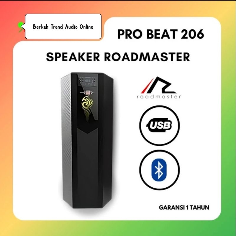 Jual Speaker Aktif Karaoke Music RoadMaster Pro Beat 206 | Shopee Indonesia