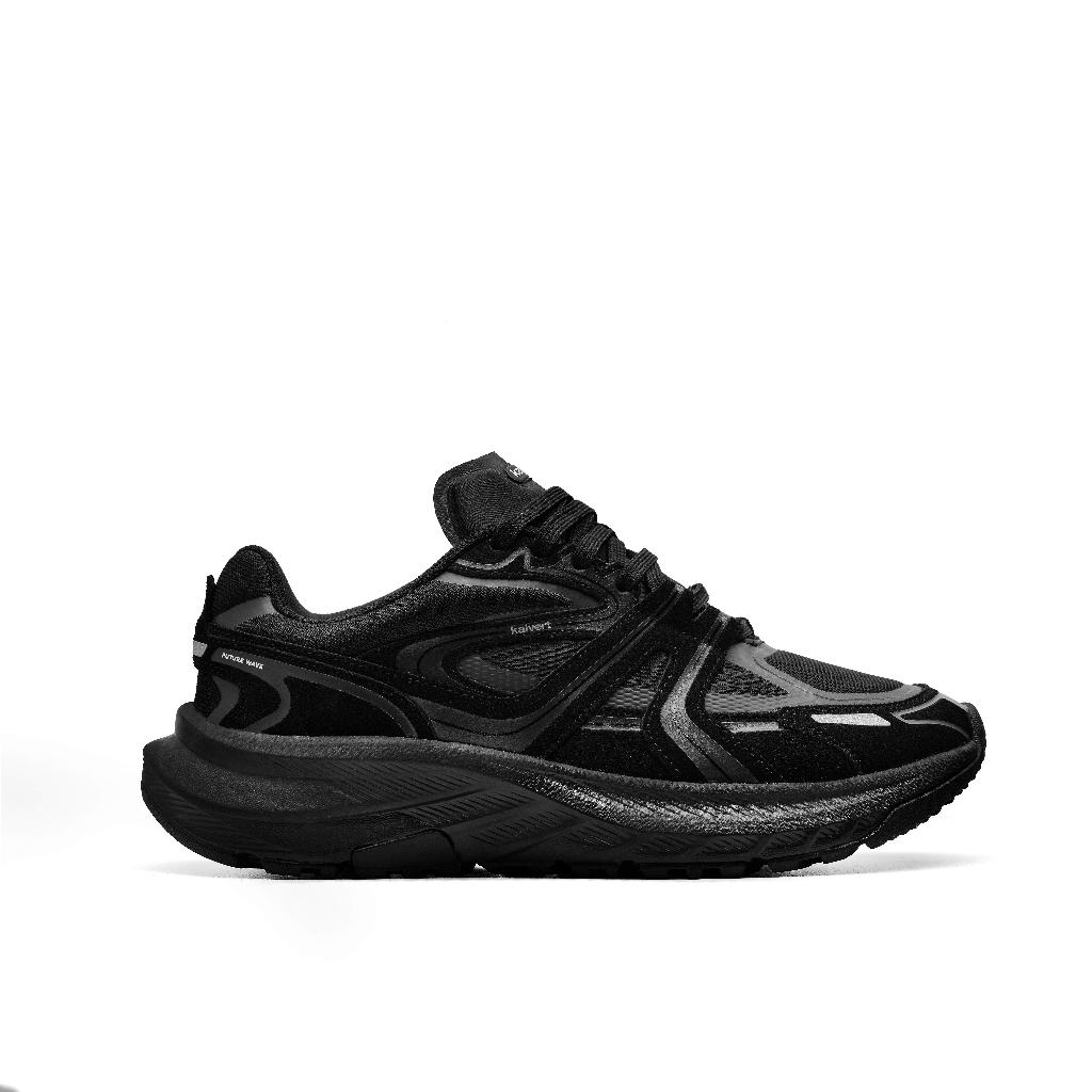 Jual Kalvert - Future Wave - Sepatu Sneakers Sportstyle - All Black ...