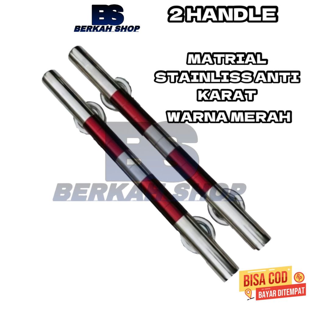 Jual BS - Handle Pintu Rumah Model Bulat Bambu Panjang 35 CM 45 CM 60 ...