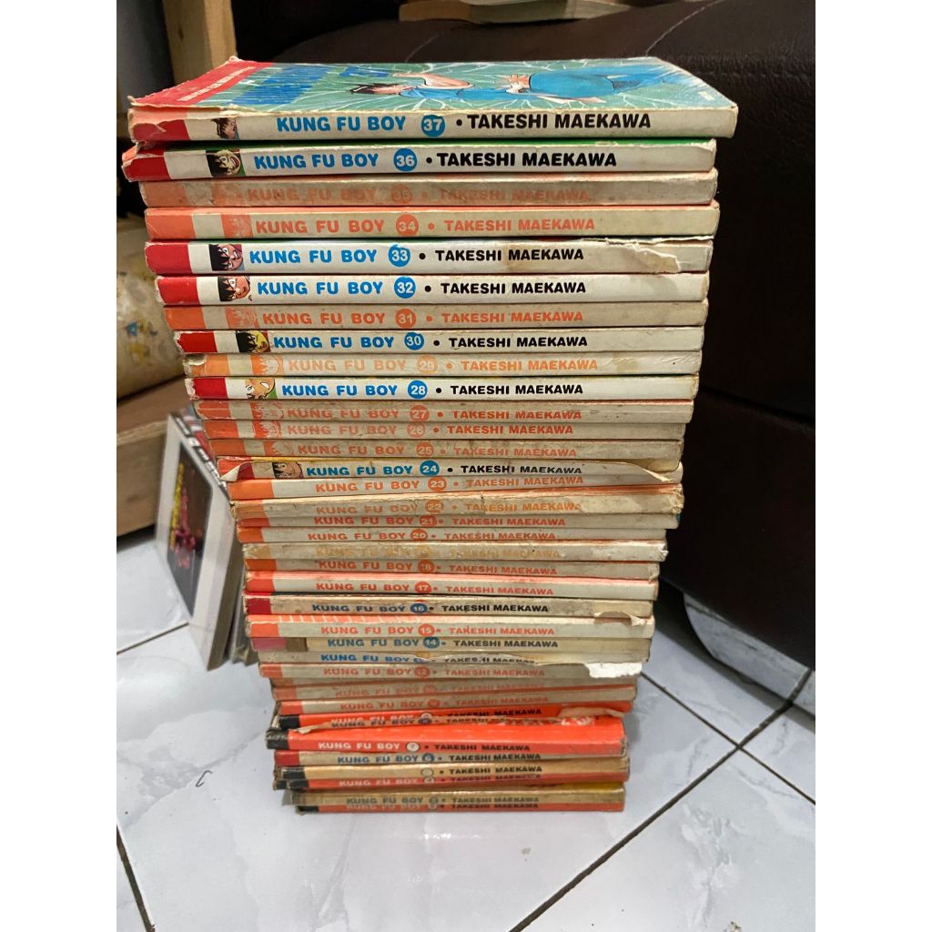 Jual Komik Kungfu Boy 1-37 tamat - Takeshi Maekawa | Shopee Indonesia
