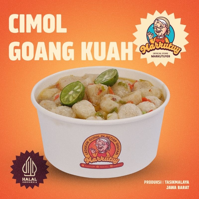 Jual Cimol Markutuy Gurih dan Pedas Rasa Sambal Goang Kuah Ala Mima ...