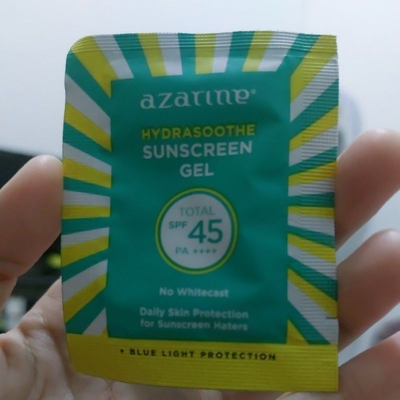Jual AZARINE SACHET 3ML SUNSCREEN GEL SPF 45 PA++++ | Shopee Indonesia