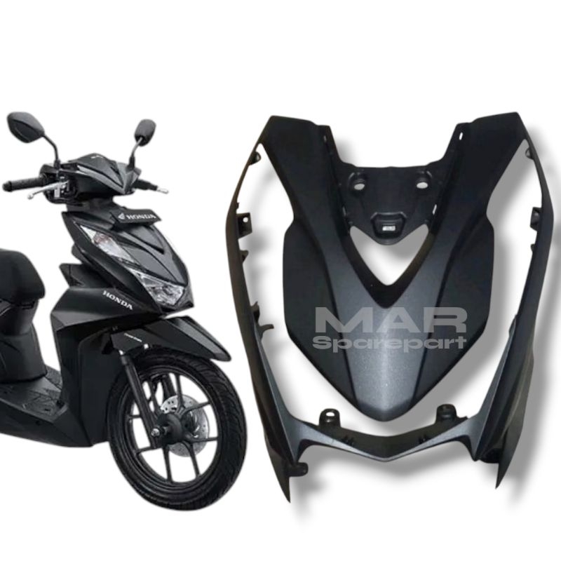 Jual Cover Front Panel Tameng Lampu Depan Beat Deluxe LED K1A 2020 2023 ...