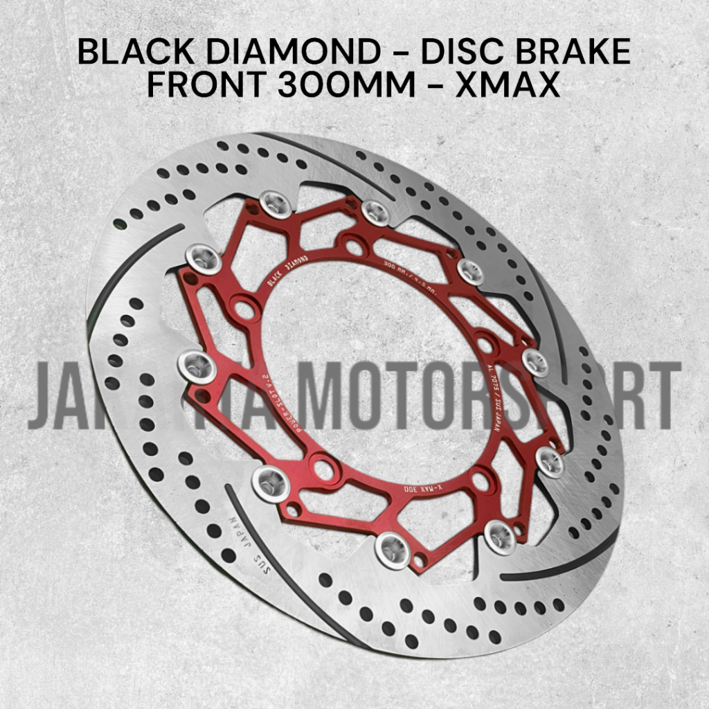 Jual Black Diamond - 01 Front Disc Brake 300mm XMAX 250/300 Piringan Cakram Depan Semi Floating ...