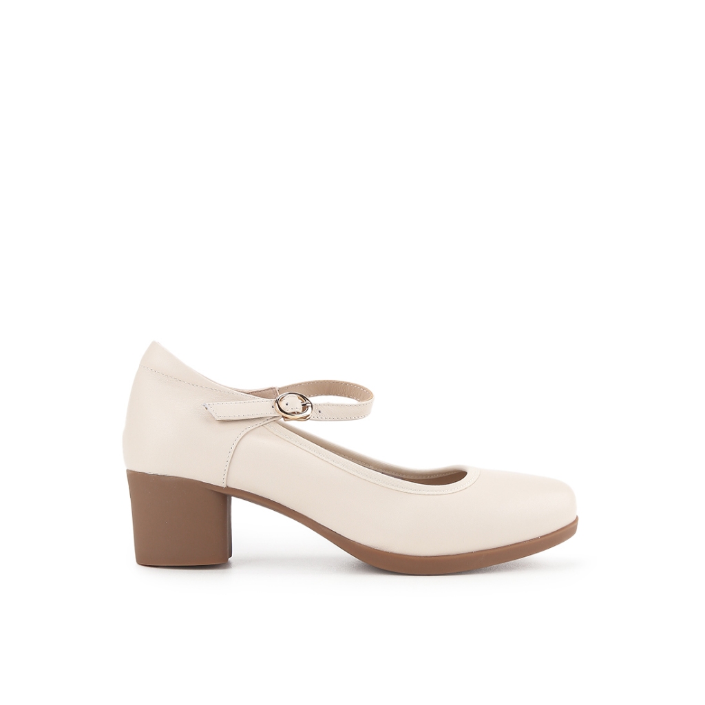 Jual Sepatu Heels Wanita Andrew Shoes Julien Cream | Shopee Indonesia