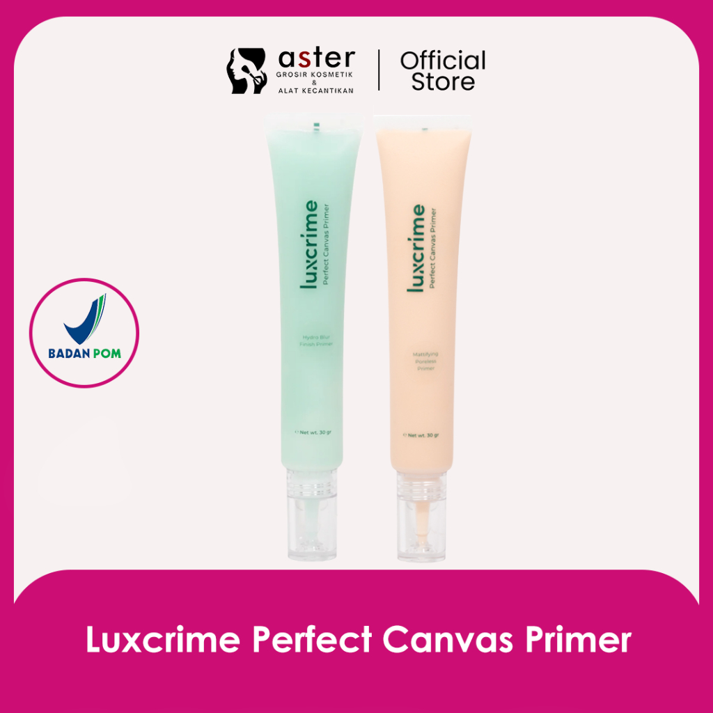 Jual Aster Kosmetik - Luxcrime Perfect Canvas Primer | Shopee Indonesia