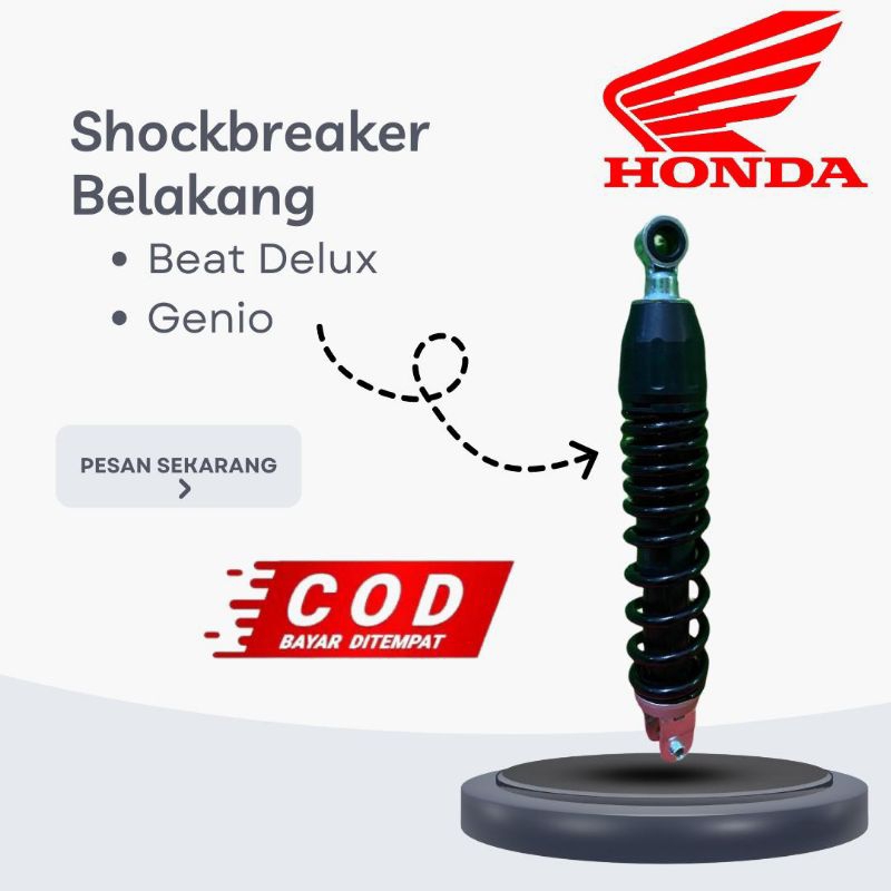 Jual Shockbreaker Beat Delux,Genio - Empuk & Tahan Lama | Kualitas ...