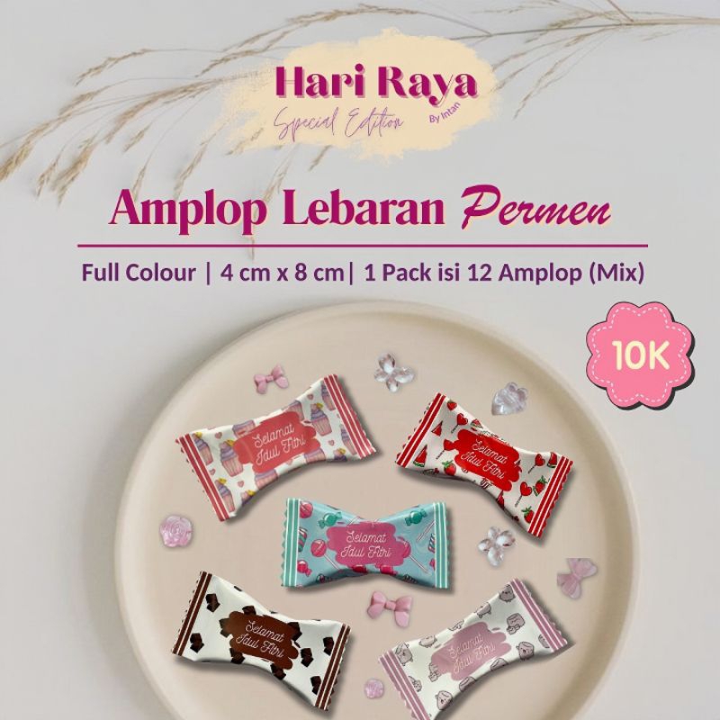 Jual Amplop Lebaran Permen Full Colour [Isi 12 Mix] | Amplop Lebaran ...
