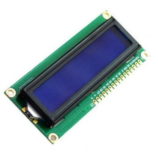 Jual LCD CHARACTER 16X2 1602 5V GREEN BLUE HIJAU - BIRU BACKLIGHT ...