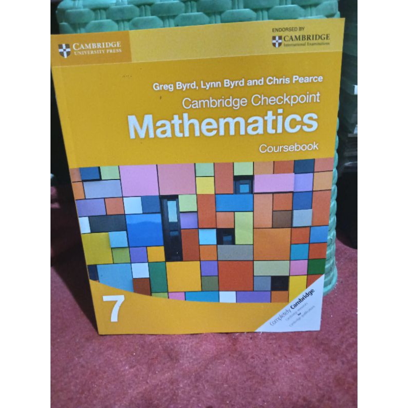 Jual Cambridge Checkpoint Mathematics Coursebook 7 | Shopee Indonesia