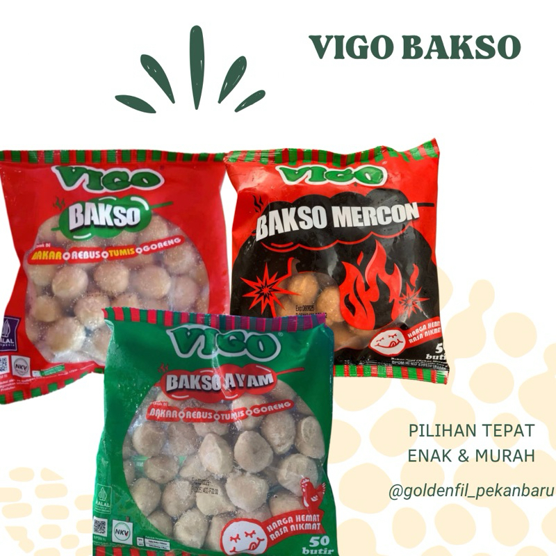 Jual bakso sapi vigo 500g | Shopee Indonesia