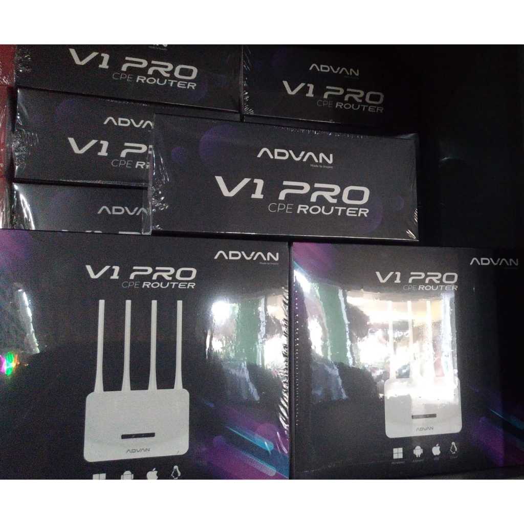 Jual Modem + Router Wifi 4G LTE Advan CPE V1 PRO Unlock All Operator ...