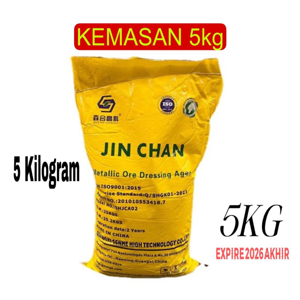 Jual Jin chan jican gold dressing kimia tambang emas cyanide ramah lingkungan | Shopee Indonesia