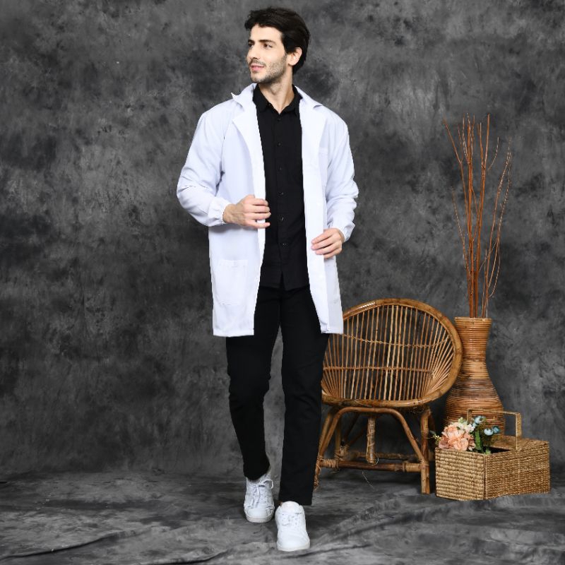 Jual JAS LAB BAJU DOKTER SERAGAM LABORATORIUM ALMAMATER PRAKTEK DOKTER ...