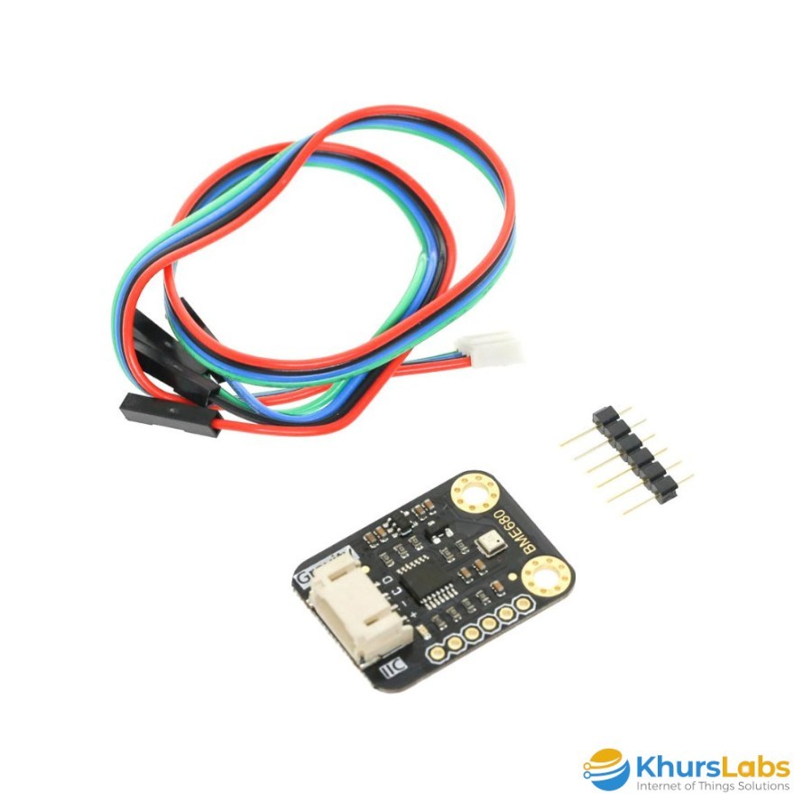 Jual DFROBOT Gravity I2C BME680 Environmental Sensor Temperature Humidity Barometer and VOC for ...