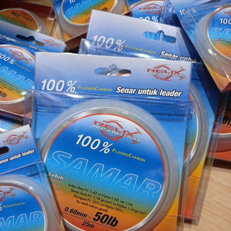 Jual leader Relix Nusantara samar 100% fluorocarbon | Shopee Indonesia