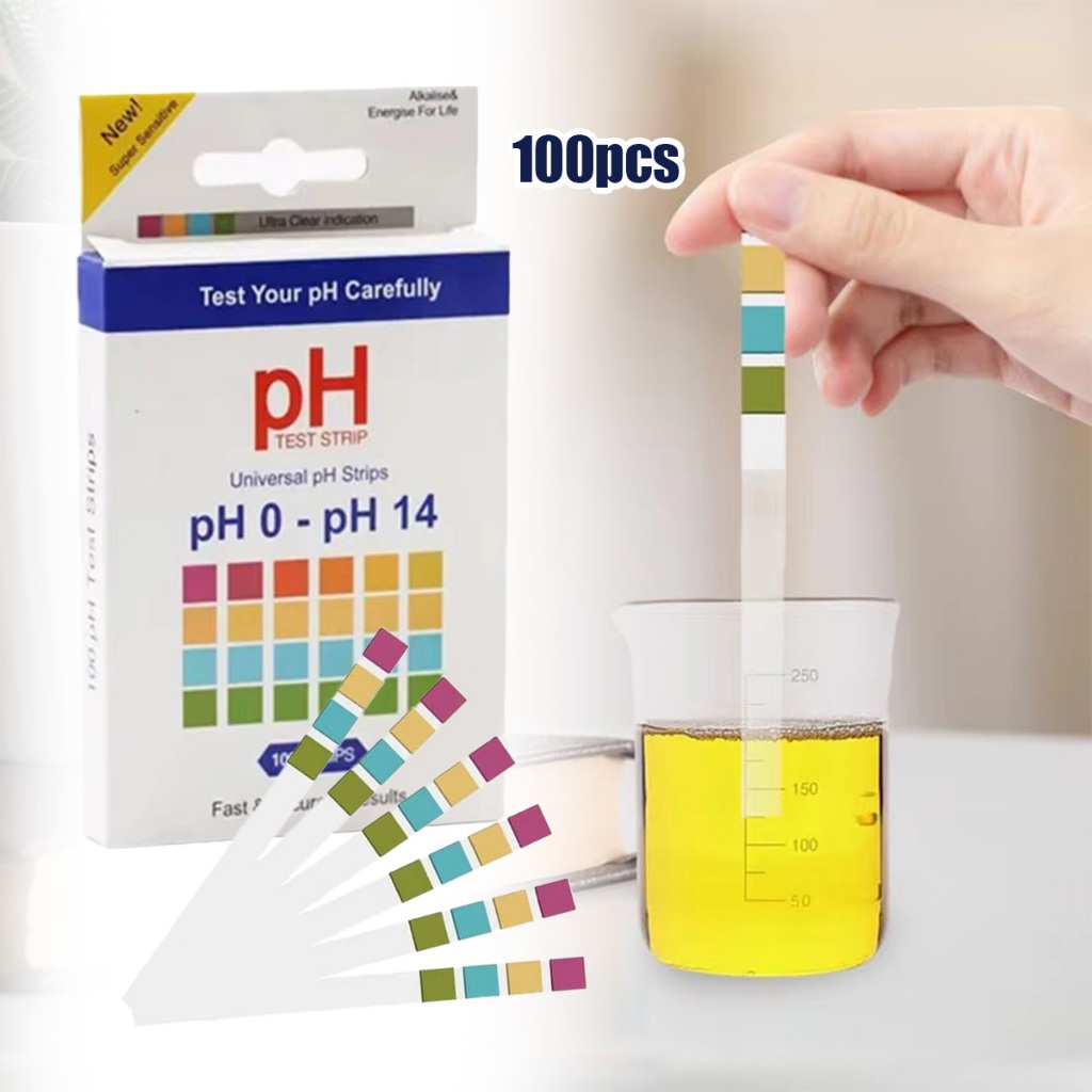Jual Kertas Litmus Alat Tes Ukur PH 4.5-9.0 Universal Kertas uji level ...