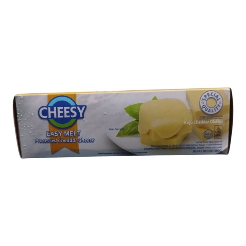 Jual CHEESY EASY MELT Processed CHeddar Cheese 480G | Shopee Indonesia