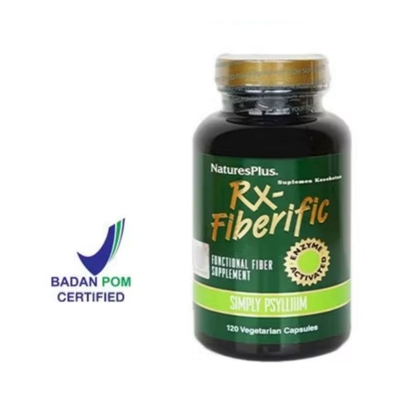 Jual Nature's Plus RX-Fiberific 120 Natures caps/ Probiotic ...