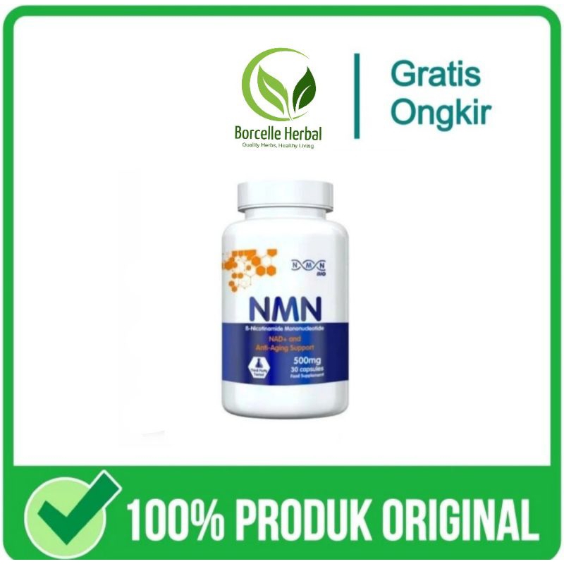 Jual NMN Bio - Nicotinamide Mononucleotide - 500mg Anti Aging 30 caps NMN BIO | Shopee Indonesia