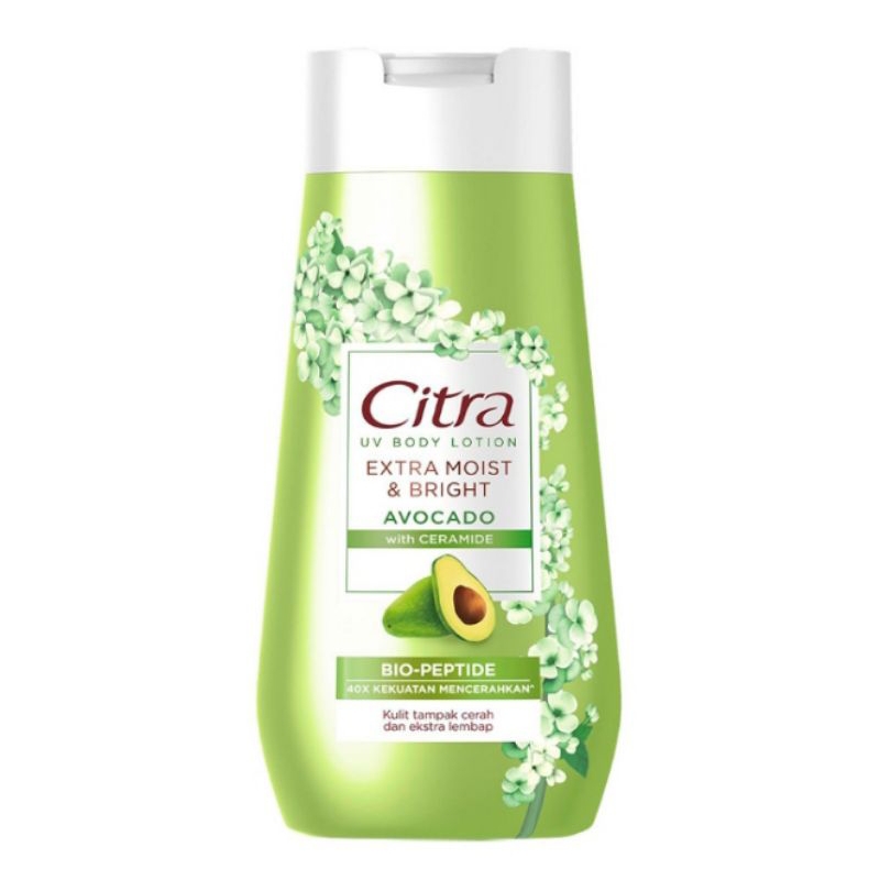 Jual Citra Lotion Pelembap Tubuh Ekstra Moist & Bright Avocado 210ml ...