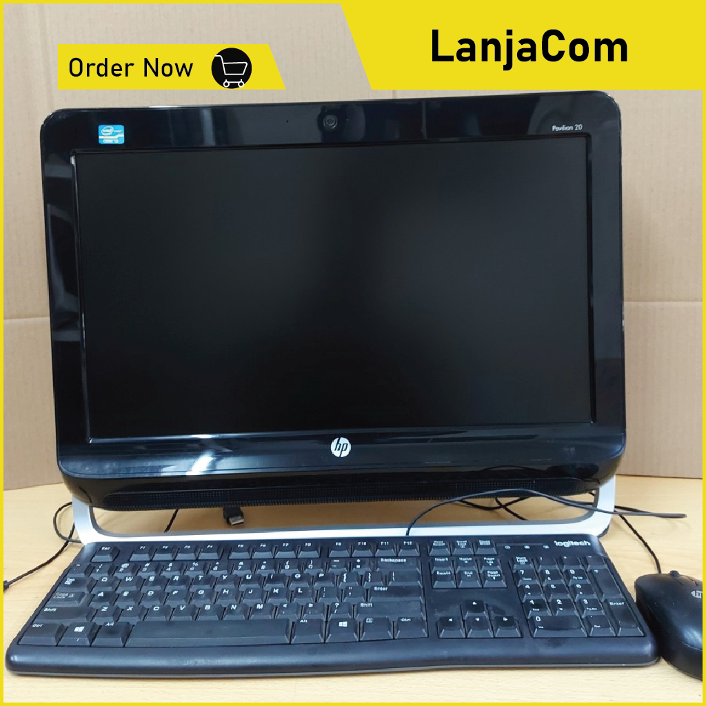 Jual PC ALL IN ONE HP PAVILION INTEL CORE CORE I3-2120 RAM 8GB SSD ...