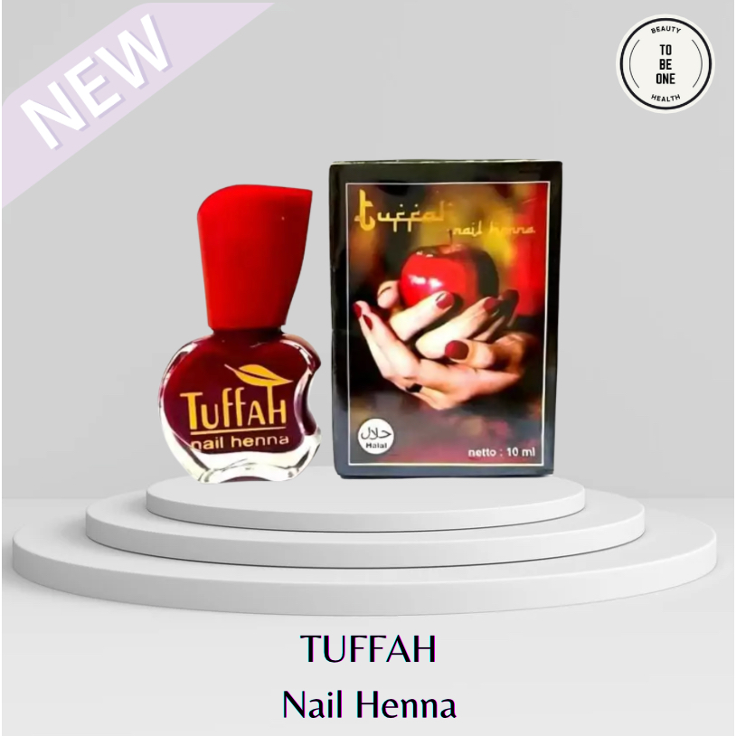 Jual TUFFA Nail Henna Maroon Untuk Kuku HALAL | Shopee Indonesia