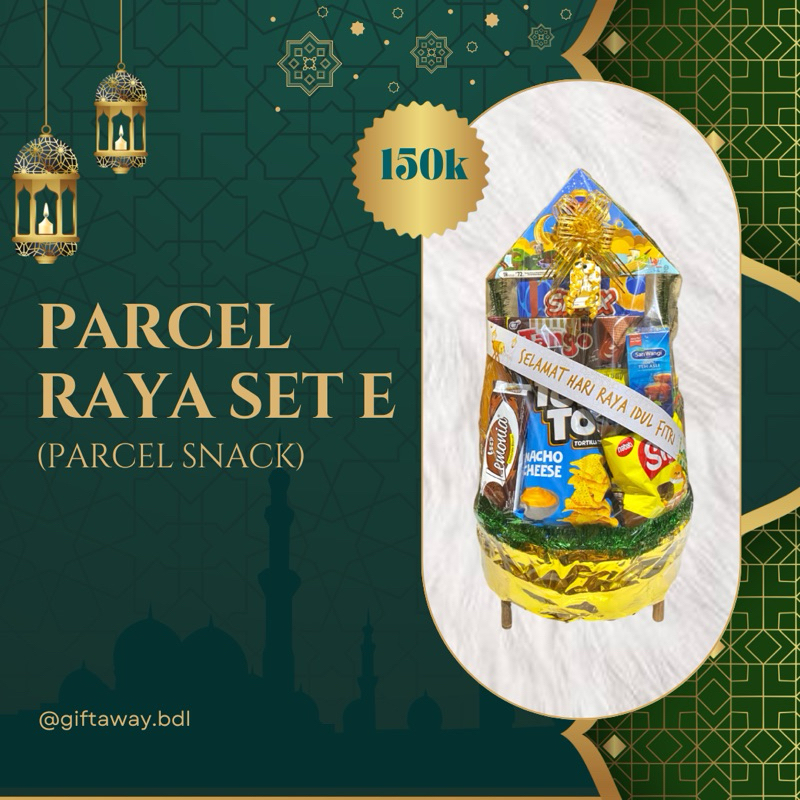 Jual Parcel Raya Set E (Parcel Snack) dan F (Parcel Sembako mix Snack ...