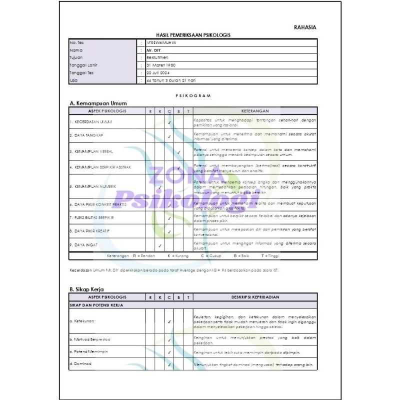 Jual Software Psikogram IST, EPPS, dan DISC | Shopee Indonesia