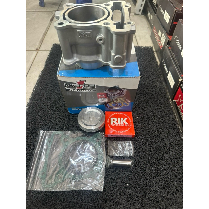 Jual Block Nmax Moto1 Racing Boreup 63,5 mm Set Piston Blok Bore up ...