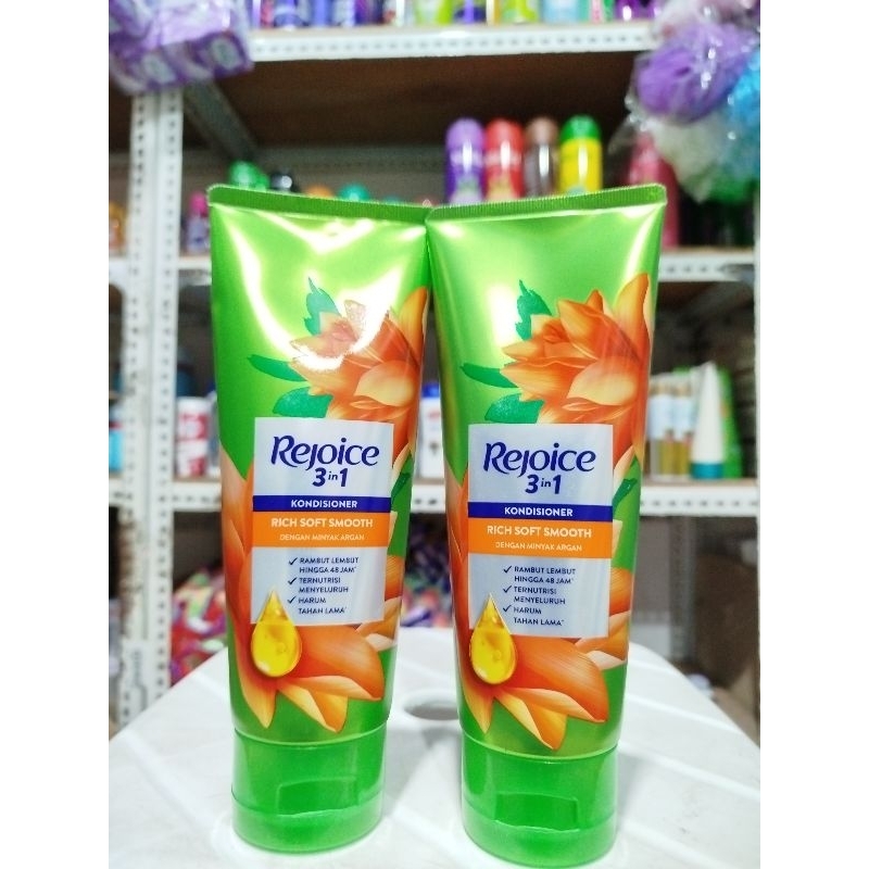 Jual Rejoice 3in1 kondisioner rich soft smooth 150ml | Shopee Indonesia