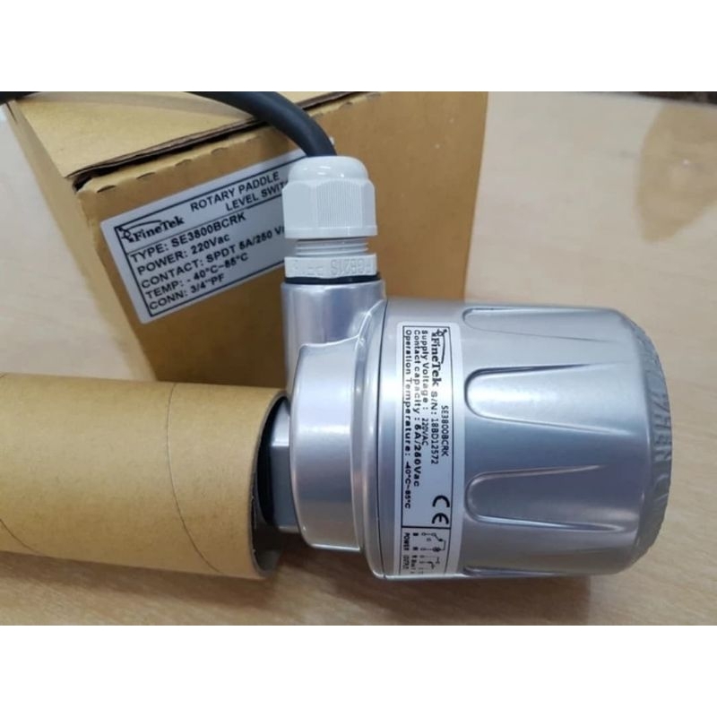 Jual FineTek Rotary Paddle Level Switch SE3800BCRK / 220V | Shopee ...