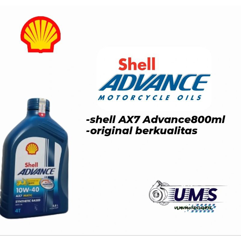 Jual Shell Ax7 800 ml all matix promoo!!! | Shopee Indonesia